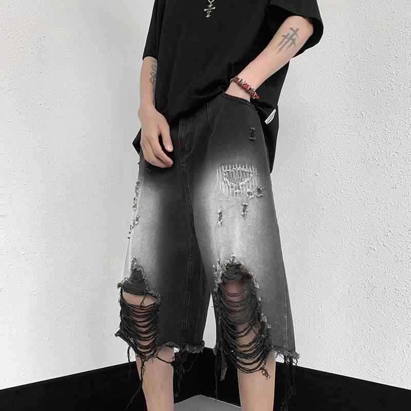 ウエストタイプ: ミドルウエスト パンツ丈: ハーフ サイズ: 3XL.2XL.XL.S.M.L 素材: デニム 裾タイプ: ストレート シルエット: ゆったりストレート 伸縮性: やや伸縮性あり 厚み: 普通 カラー: ブラック.ブラック...