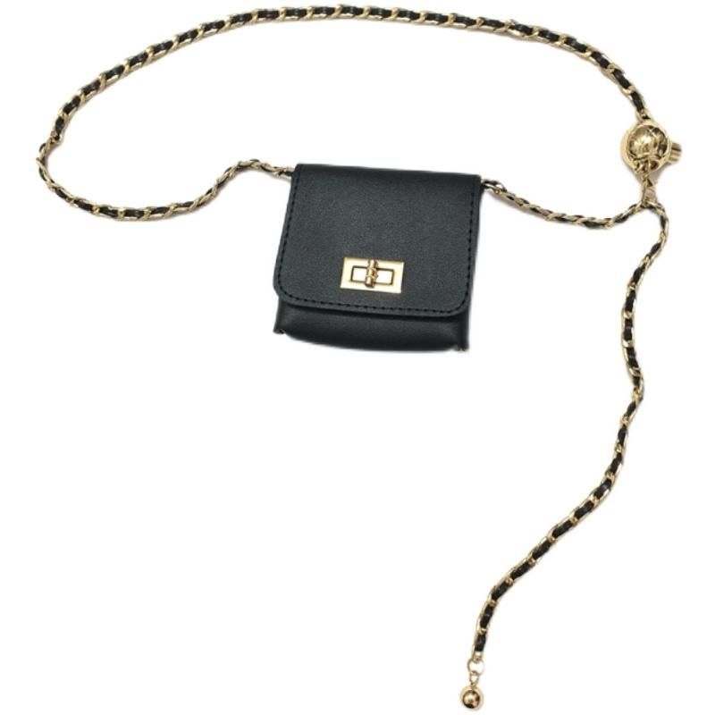 素材: 合皮 スタイル: カジュアル 対象: 女性 タイプ: ウエストチェーン デザイン: シンプル.編み込み.チェーン カラー: 小さなゴールドボール付きウエストチェーン.ゴールドボール+ウエストチェーン 要素: 光沢感 バックル素材: ...