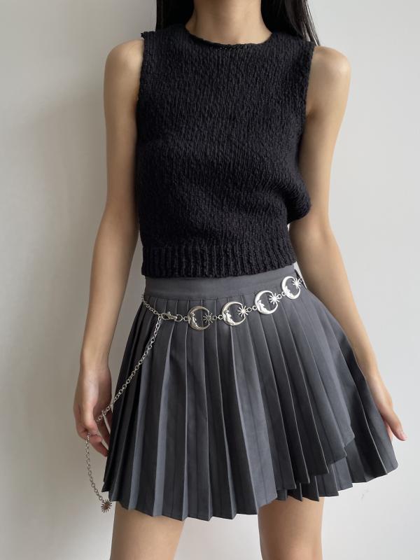 素材: 合皮 カラー: シルバー