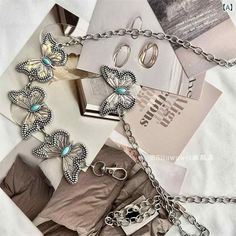 デザイン: チェーン タイプ: ウエストチェーン 幅: 3.5cm サイズ: 120cm 素材: 金属 バックル仕様: フック式 長さ: シングルループ バックル素材: 合金 カラー: シルバー 性別: 女性