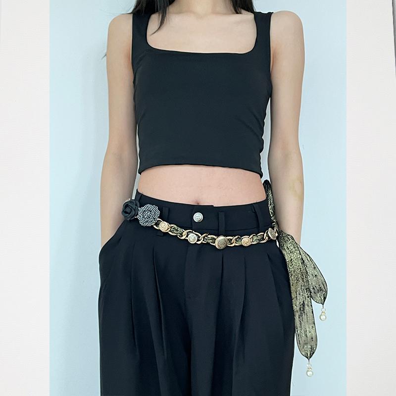 スタイル: 民族風 タイプ: ウエストチェーン 主な素材: 合金 カラー: ゴールド