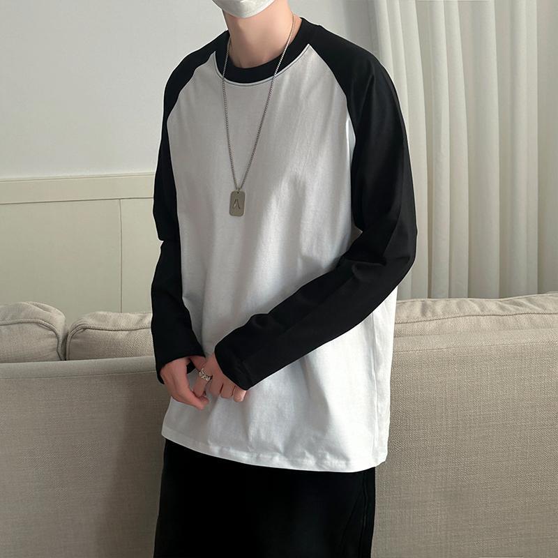 シルエット: ゆったり 袖タイプ: ラグランスリーブ フード: なし 厚み: 普通 袖丈: 長袖 ネックライン: クルーネック 着丈: 標準 柄: 無地 サイズ: 2XL.M.L.XL カラー: ホワイト.グレー