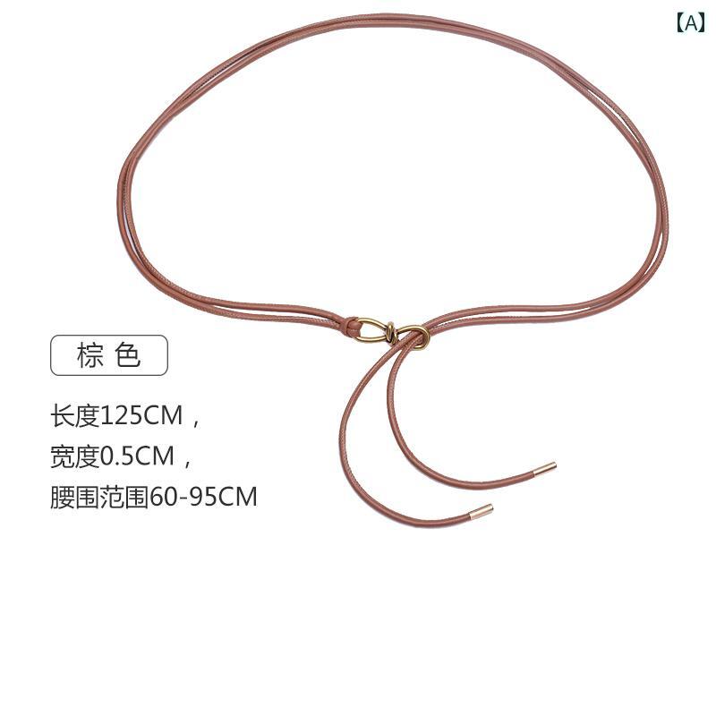 デザイン: シンプル タイプ: ベルト 素材: PUレザー バックル素材: 合金 カラー: レッド.ブラウン.アプリコット.ピンク 対象: 女性