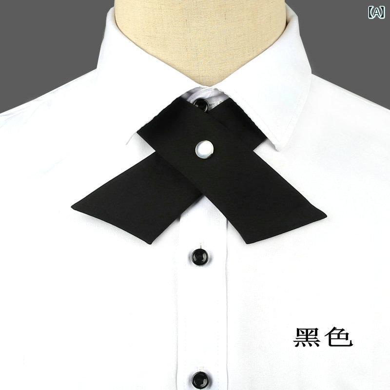 素材: ポリエステル 柄: 無地 スタイル: 韓国 カラー: ブラック.ダークネイビー.コーヒー.ロイヤルブルー.ワインレッド.レッド.ローズレッド.ホワイト 裏地素材: ポリエステル デザイン: 色織り ネクタイ幅: 超ナロー（7cm未満）