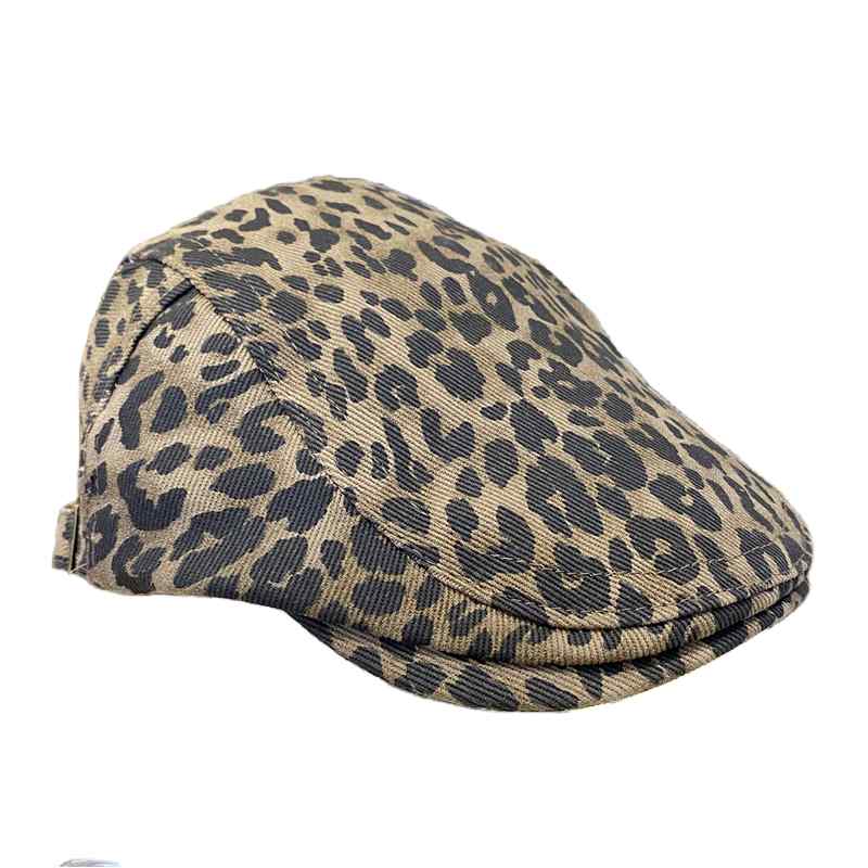スタイル: カジュアル シルエット: 前進帽 デザイン: ラウンドトップ つばの長さ: ショートブリム 素材: ポリエステル 柄: ヒョウ柄 サイズ: M（56-58cm） カラー: カーキ.コーヒー.オリーブグリーン シーン: お出かけ ...