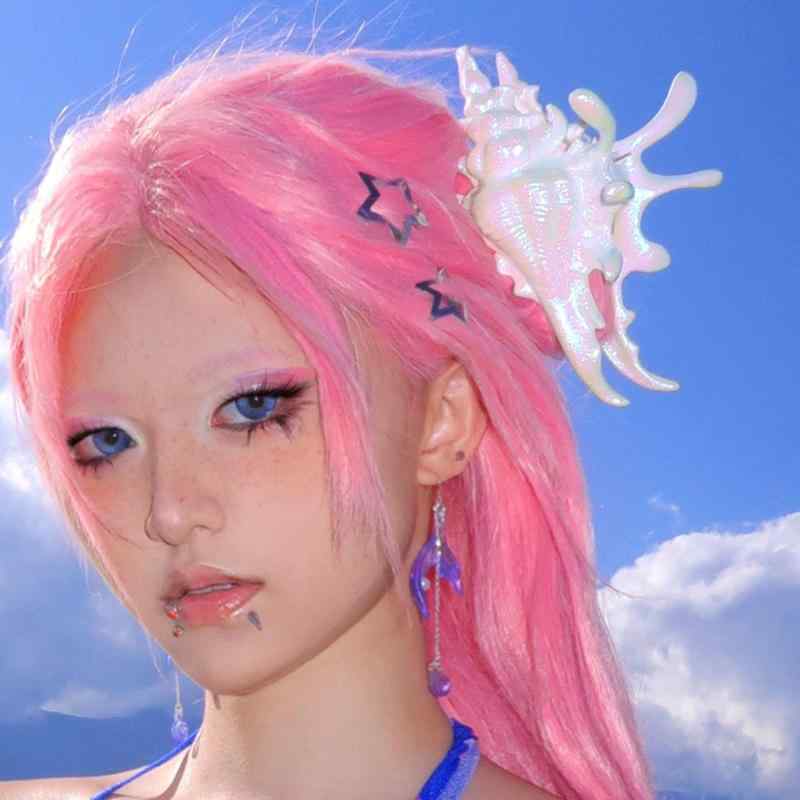 ヘアアクセサリー種類: かんざし カラー: ホワイト.マーメイドパールホワイト