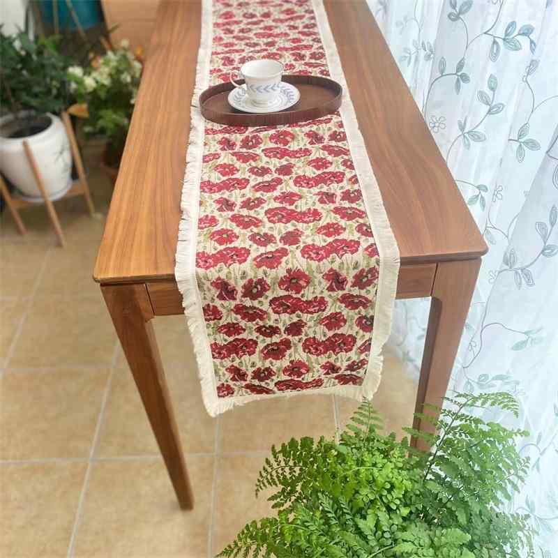 スタイル: アメリカンカントリー素材: 混紡適用シナリオ: 家庭および商業模様：植物と花
