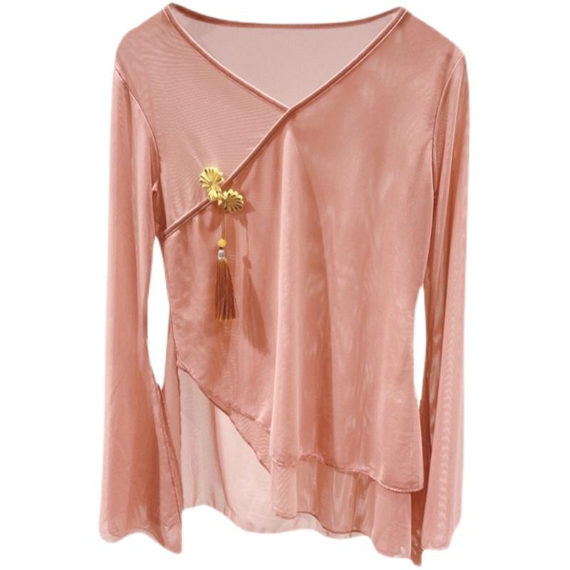 サイズ: S.M.L.XL.XXL.XXXL カラー: 紫霞仙（やや暗め）.珊瑚オレンジ.エメラルドグリーン.淡イエロー.珊瑚ピンク.椿レッド.アボカドグリーン.素娥ブルー.カニ甲青.雲山ブルー.珊瑚オレンジ＋ホワイト二重レイヤーガウチョパ...