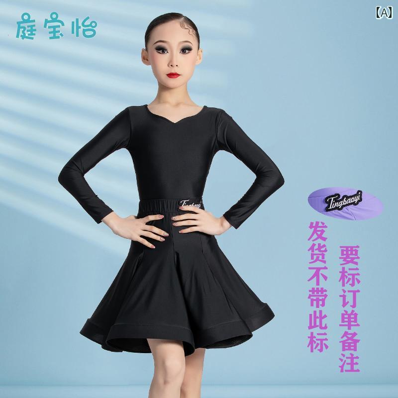 面料: ナイロン スタイル: 清楚で爽やか 性別: 女の子 カラー: ブラック長袖ハートネック＋魚骨スカート.パールホワイト長袖ハートネック＋魚骨スカート.レモンイエロー長袖ハートネック＋魚骨スカート.スモーキーブルー長袖ハートネック＋魚骨...