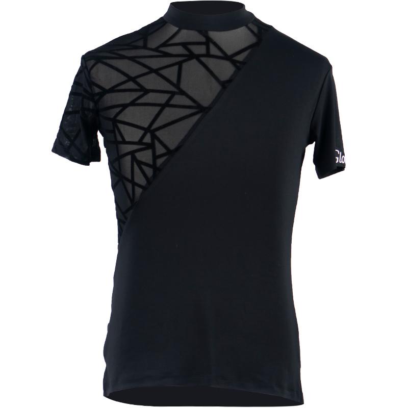サイズ: XXXS.XXS.XS.S.M.L.XL.XXL 襟型: 丸首 カラー: ブラック半袖.ブラック半袖+G5051ブラック.ブラック長袖.ブラック長袖+G5051ブラック ダンス種別: ルンバ.チャチャ.サンバ.カウボーイ.闘牛 ス...