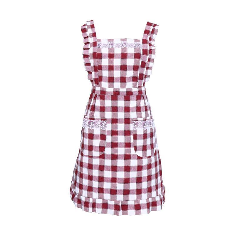 - 要素: 田園風 - スタイル: 和風 - 袖丈: ノースリーブ - - 用途: 家事用.汚れ防止 - サイズ: フリーサイズ - カラー: ワインレッド（プリンセスドレス・綿製）.コーヒー（プリンセスドレス・綿製）.ブラック（プリンセス...