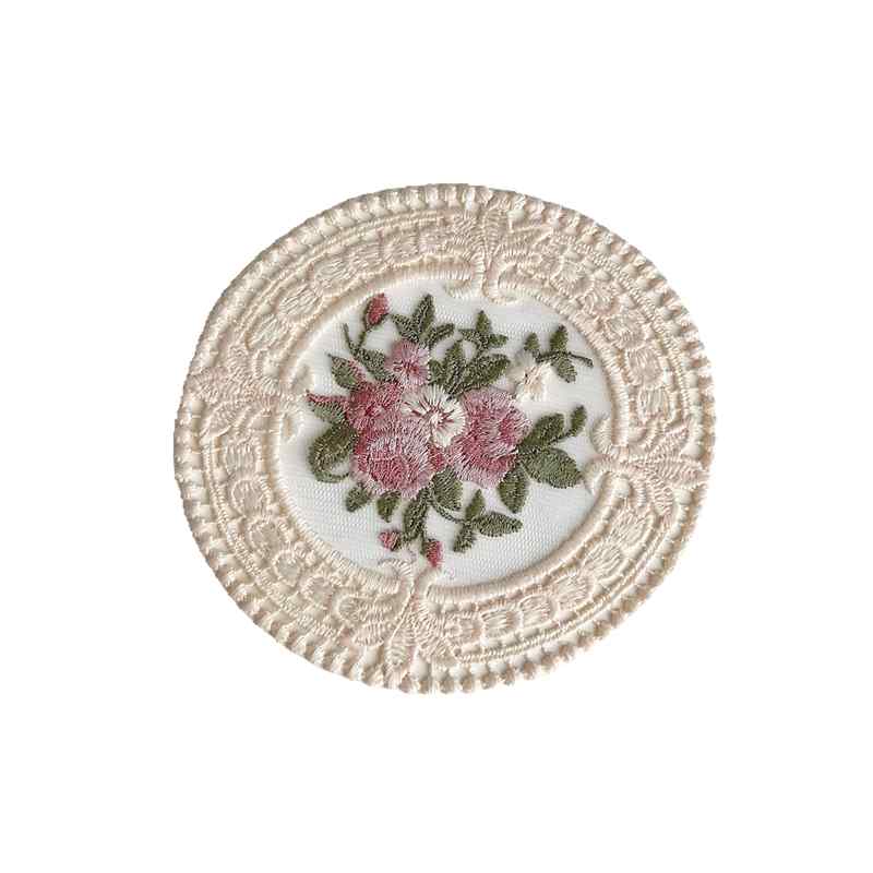 素材: ポリエステル繊維 スタイル: 和風 形状: 丸型 デザイン: レトロ 使用場所: ダイニングルーム カラー: アイボリー セット内容: 2個セット サイズ: 12×12cm 用途: 寝室.リビングルーム