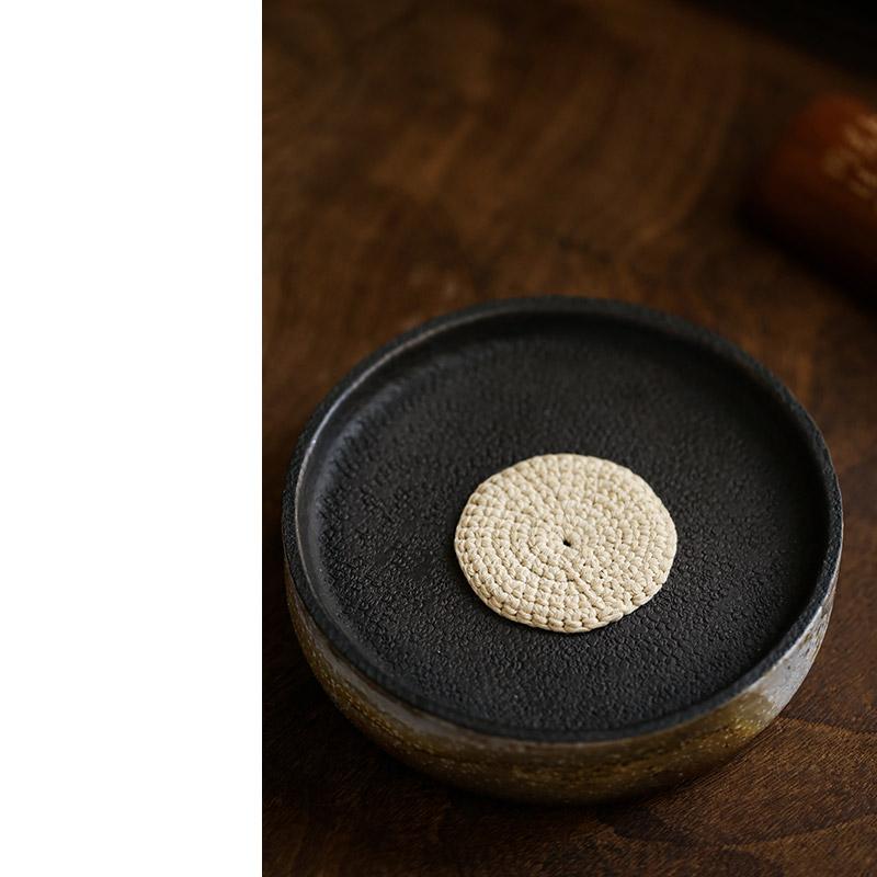 カラー: ブラウン（S6cm）.ホワイト（S6cm）.ブラウン（M約7cm）.ホワイト（M約7cm）.ブラウン（L約9.5cm）.ホワイト（L約9.5cm）.藍染め（約7cm）