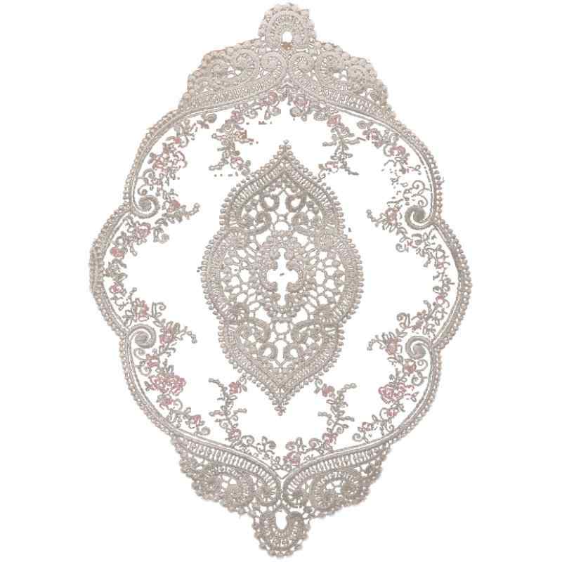 素材: 布製 スタイル: ヨーロピアン 形状: 丸型 デザイン要素: 田園風 カラー展開: 米色（小）.米色（中）.米色（大）.白（中）.白（大） 使用シーン: レストラン 手作り: なし