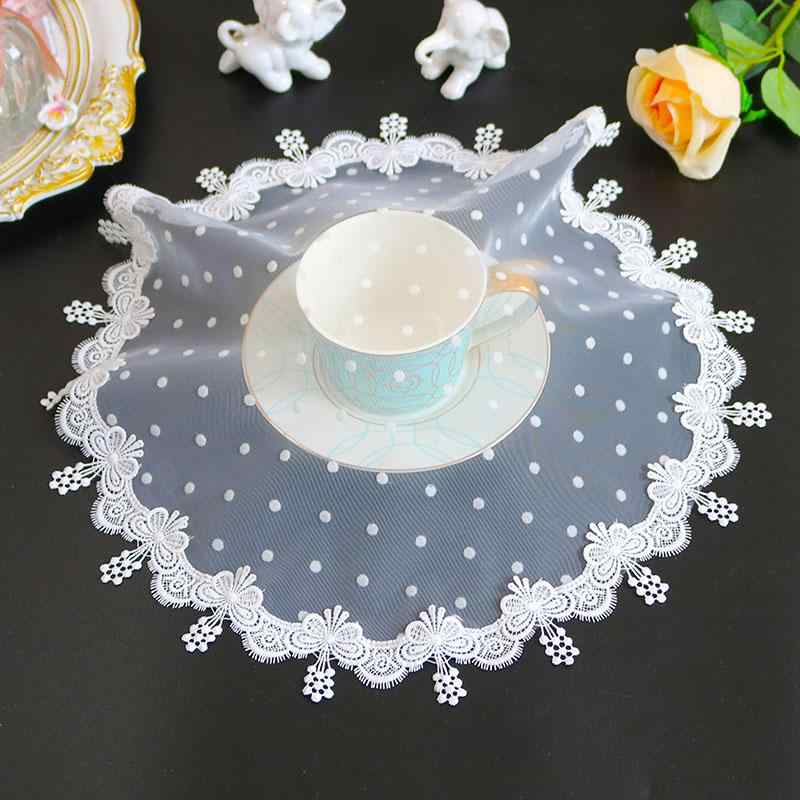 - 素材: レース - スタイル: ヨーロピアン - カラー: ホワイト - サイズ: 直径20cm.直径25cm.直径30cm.直径40cm.直径50cm.直径60cm.直径70cm.直径80cm.直径85cm.直径90cm.直径100c...