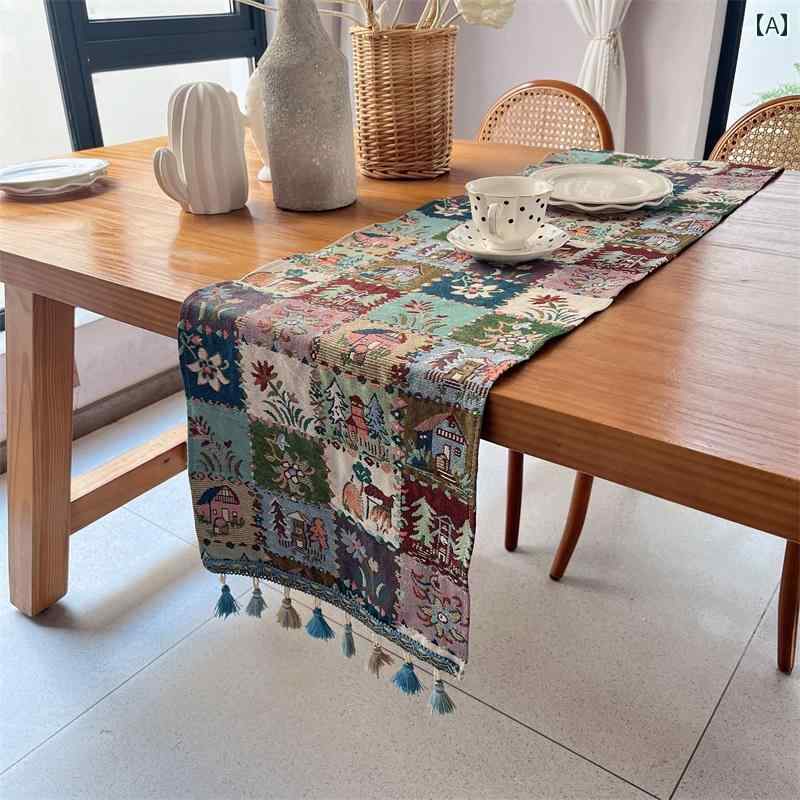 スタイル: アメリカン サイズ: 33×45（ランチョンマット・フリンジなし）.33×120.33×140.33×160.33×180.33×200.33×220.33×240.33×260.33×280.33×300cm 素材: 混紡 カ...