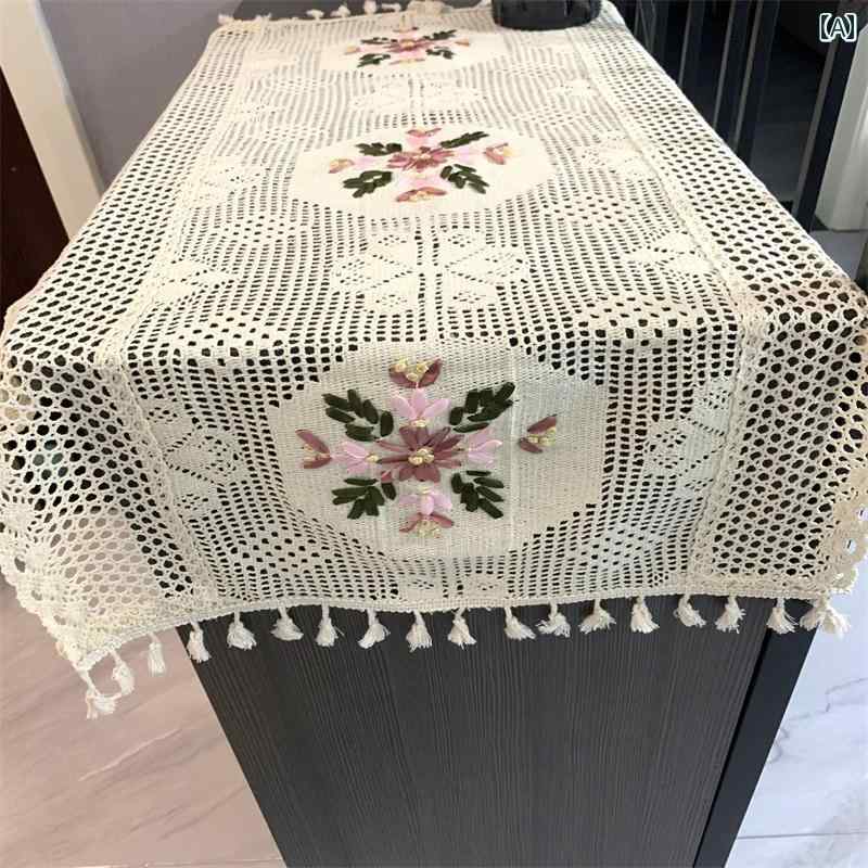 素材: 布柄: 植物花柄スタイル: 田園カラー: ベージュリボン刺繍サイズ: 50×90cm.50×120cm.50×160cm.50×190cm.50×220cm.50×260cm サイズ: 別途お問い合わせください