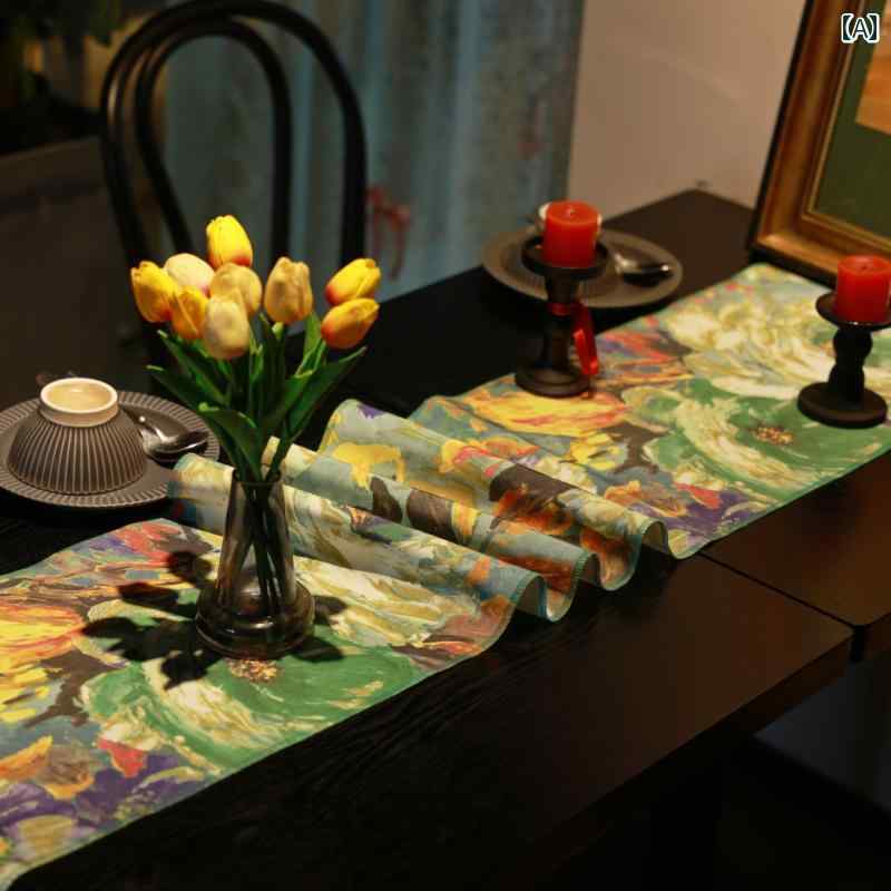 スタイル: ヨーロピアンカラー: フラワーパターン柄: 植物花柄素材: 化繊サイズ: 33×120cm.33×140cm.33×160cm.33×180cm.33×200cm.33×220cm.33×240cm.33×275cm.33×30...