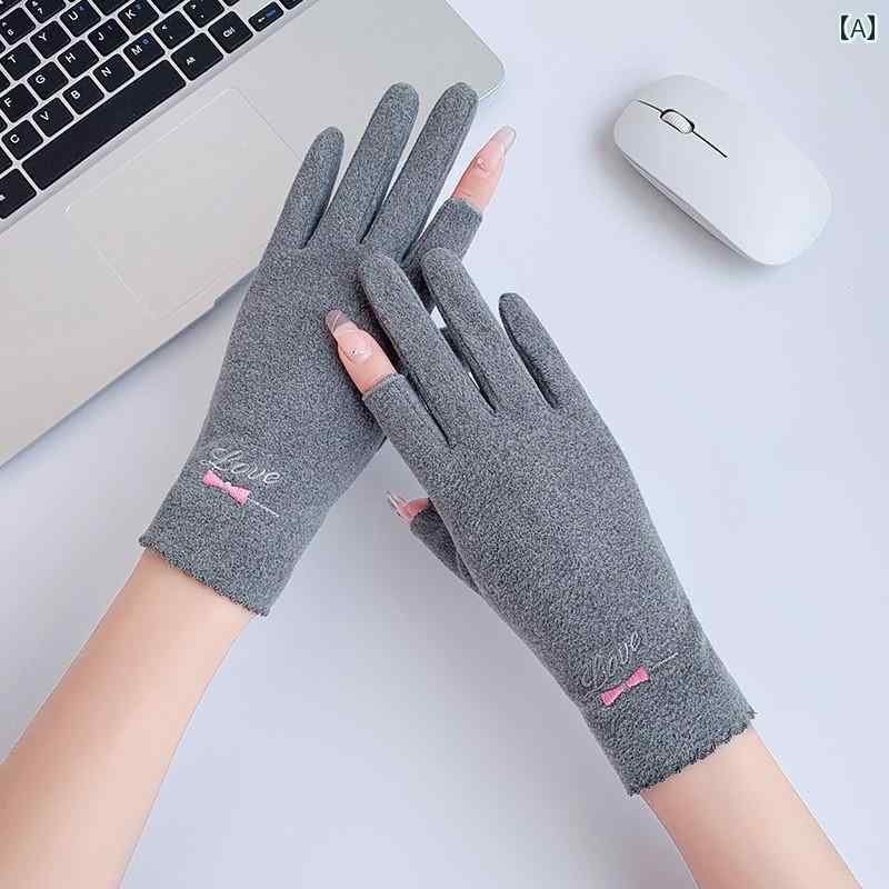 サイズ: フリーサイズ 性別: レディース 用途: 友人へのギフト向け カラー: グレー文字入り（二指穴あり）.ピンク文字入り（二指穴あり）.パープル文字入り（二指穴あり）.ブラック文字入り（二指穴あり）.グレー桜柄（二指穴あり）.ピンク桜...