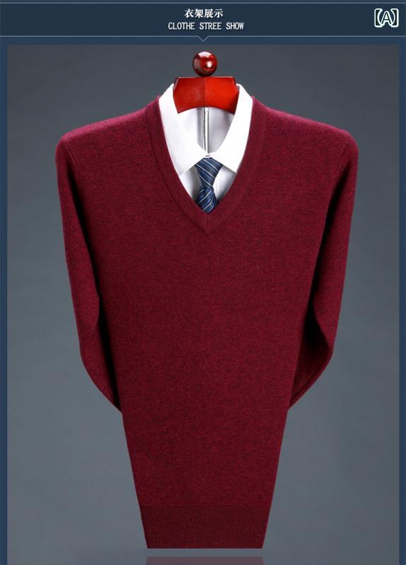 版型: ゆったり デザイン: リブ裾付き 加工: ノーアイロン加工 素材: 羊毛（95%以上） スタイル: ビジネスシック 袖タイプ: レギュラー 機能: 保温性が高さ 編み目: 細い糸（16ゲージ.14ゲージ） 季節: 秋 デザイン: プ...