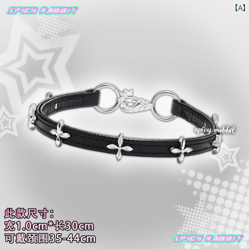 スタイル: 日韓風 新奇性: チャーム素材: 合金 多層構造: なし カテゴリ: アクセサリー チェーン 性別: ユニセックス チャーム有無: なし 延長チェーン: 10cm以下 カラー: クロスチョーカー