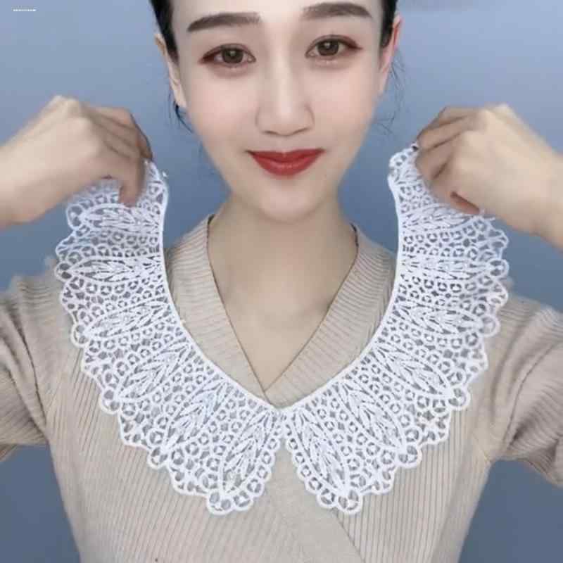 スタイル: 韓国 デザイン: 付け襟.ファー襟.フェイク襟 特徴: 透けデザイン 丈: 100cm 形状: - 機能: 多機能 柄: 無地 サイズ: フリーサイズ 性別: レディース カラー: ベージュパールレース.ブラックパールレース.ホ...