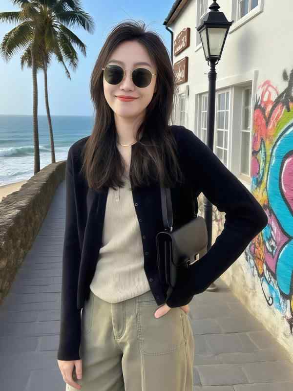 柄: 無地 サイズ: S.M.L.XL 柔らかさ: 柔らかい デザイン: ボタン付き.シンプルでカジュアル シルエット: タイトめ 着用タイプ: カーディガンタイプ セット内容: 1点のみ 着丈: ショート丈 前立て: ボタン留め 袖の形:...