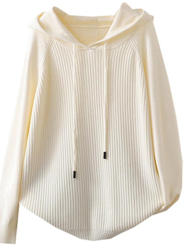 サイズ: XL.2XL.3XL.4XL 柄: 無地 スタイル: オフィス向け デザイン: 韓国 襟型: フード付き 開閉方法: プルオーバー カラー: アイボリー.パープル.ダークカーキ.ブラック 袖型: ラグラン袖 セット内容: 1点のみ...