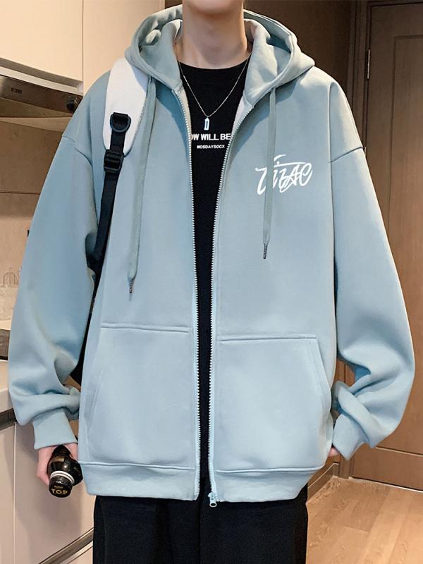 機能: 快適シンプル 柄: ロゴプリント サイズ展開: M.L.XL.2XL.3XL.4XL 伸縮性: ややあり フード付き: あり 着用タイプ: カーディガンタイプ 素材: 綿66.5%.ポリエステル33.5% デザイン: プリントあり ...