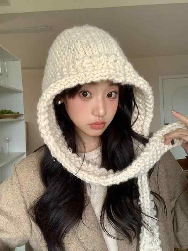 - スタイル: カジュアル - 帽子形状: ラウンドトップ - 帽子つば: つばなし - 季節: 秋冬 - 素材: アクリル - 柄: ストライプ - サイズ: フリーサイズ - カラー: アイボリー.ワインレッド.アイスブルー.グレー.ブ...