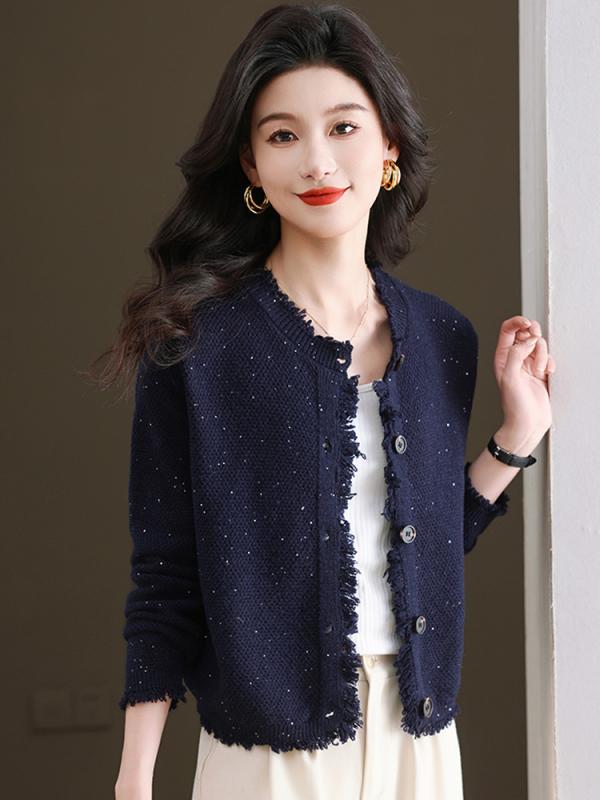 上市年份季節: 削除 産地: 削除 機能: 保温 サイズ: S.M.L.XL.2XL.3XL 素材: アクリル60%.ナイロン30%.ウール10% デザイン: ボタン.リブ.フリンジ.ラメ入り シルエット: ゆったり 着用タイプ: カーディ...