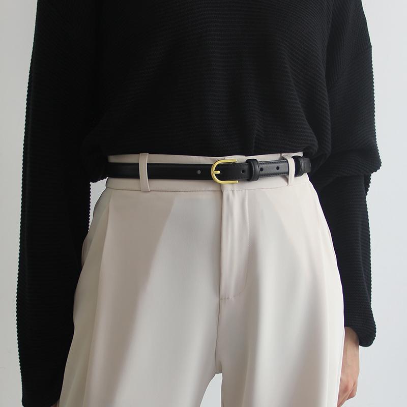 ブランド: 無し デザイン: 無地 スタイル: ベルト 幅: 2.0cm 素材: 牛革（表層） バックルタイプ: ピンバックル 長さ: 単一サイズ バックル素材: 合金 素材: ソフトレザー カラー: 透明.コーヒー色.ライトブラウン.ブラ...