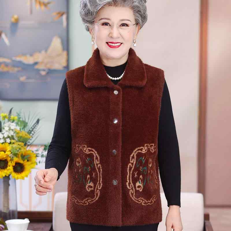 サイズ: 2XL.3XL.4XL.5XL.M.L.XL 素材: ウール70％.ポリエステル30％ 柄: 無地 スタイル: 襟型: スクエアネック カテゴリー: ベスト 前立て: シングルボタン カラー: グリーン.コーヒー.レッド.パープル...