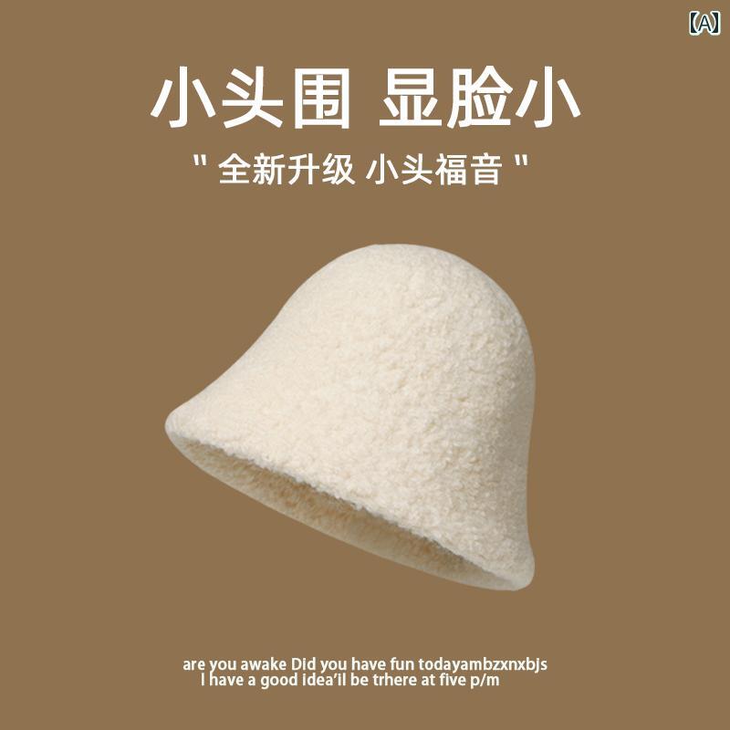 スタイル: カジュアル デザイン: 無地 帽子形状: 丸型 帽子のつば: なし シルエット: バケットハット／フィッシャーマンハット カラー: アイボリー.アプリコット.キャメル.コーヒー.ブラック サイズ: 小頭囲S（52-55cm）.フ...
