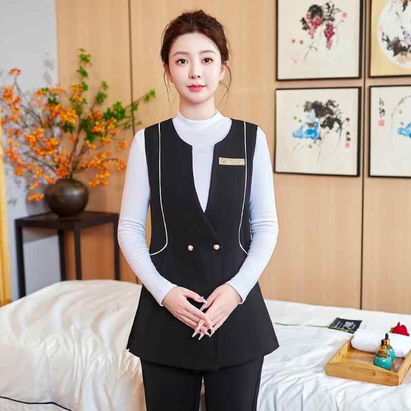 スタイル: オフィス 通勤スタイル: 韓国 ウエストタイプ: ナチュラルウエスト 袖タイプ: レギュラー 素材: ポリエステル97%.ポリウレタン3% スカートシルエット: Hライン 袖丈: ノースリーブ ネックライン: Vネック シルエッ...