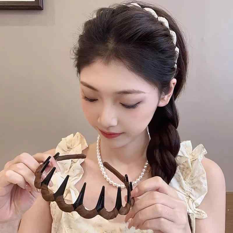 ・カテゴリ: ヘアバンド・スタイル: 日韓風・素材: 布・状態: 新品・カラー展開: アイボリー、ネイビー、ライトブラウン、ダークブラウン、ブラック、ブラウン