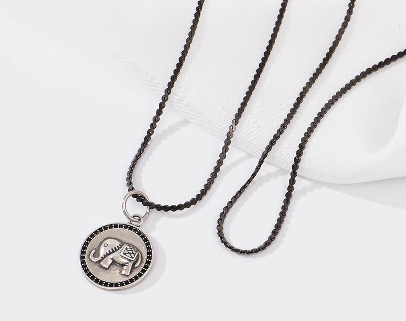 ・チェーン素材: シルバー・金属素材: 925シルバー・スタイル: レトロ、エレガント・状態: 新品・性別: ユニセックス・ペンダントトップ素材: 925シルバー・装飾: 未装飾