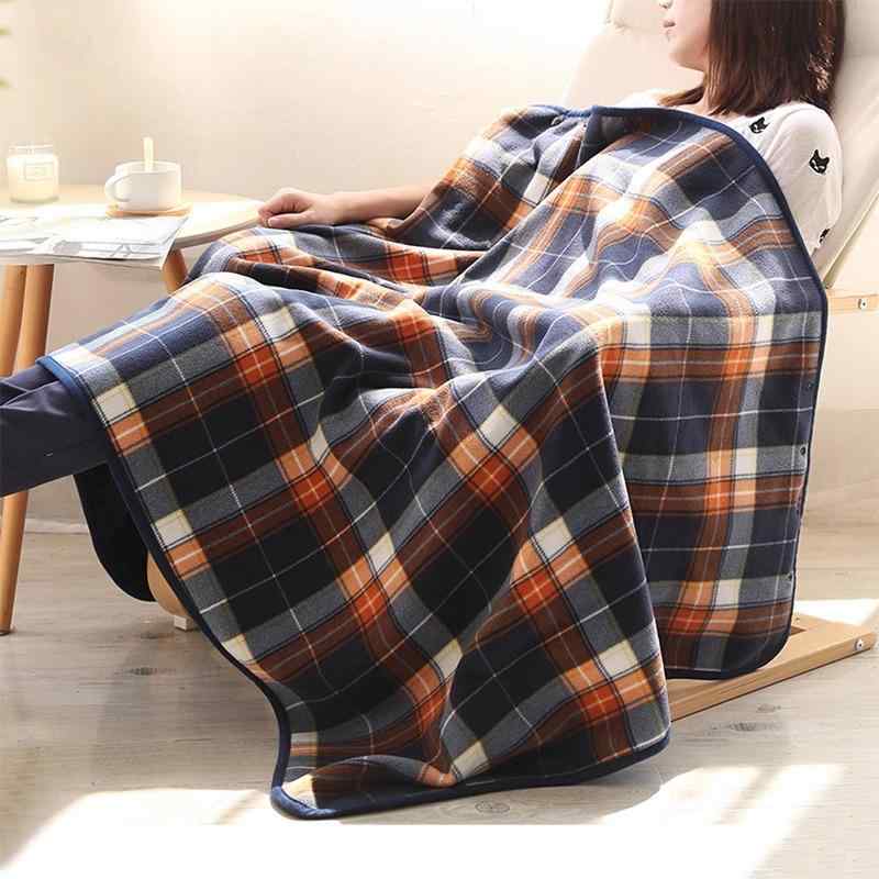 ・柄: 格子・使用場所: リビング、オフィス、寝室、屋外、車内・機能: 保温、発熱・サイズ: 約100×140cm・カラー展開: 気品イエローブルー、メイプルイエロー、グレーホワイトチェック、ネイビーホワイト、ブルーグリーンチェック、オータ...