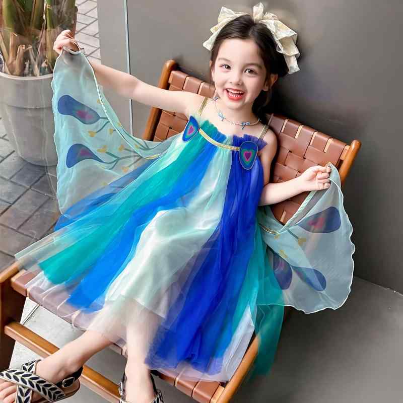 ・スタイル: 爽やか・柄: 無地・主な素材: 綿95%、ポリウレタン5%・カテゴリ: キャミソールワンピース、ベストワンピース・対象年齢: 5歳～14歳・: Aラインスカート・機能: 保温・性別: 女の子・参考身長: 90-100cm, 1...