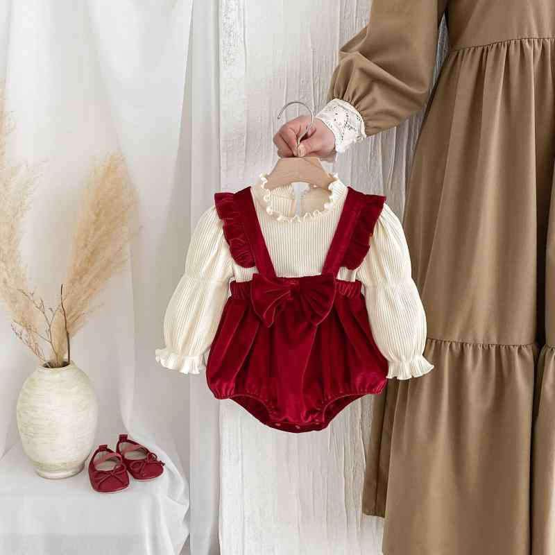 ・スタイル: プリンセス・素材: 綿95% + スパンデックス5%・対象年齢: 2歳・タイプ: 三角ロンパース・袖丈: 長袖・前合わせ: ダブルボタン・性別: 女の子・参考身長: 66cm, 73cm, 80cm, 90cm