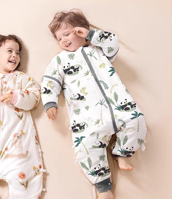 ["・対象年齢: 6ヶ月〜5歳・シーズン: オールシーズン・: スナップボタン、ボタン、分脚、袖着脱可、袖あり、フードなし、両開きファスナー・素材: 綿・厚さ/推奨室温: 中厚手 (10-20℃), 厚手 (0-15℃), ダブル...