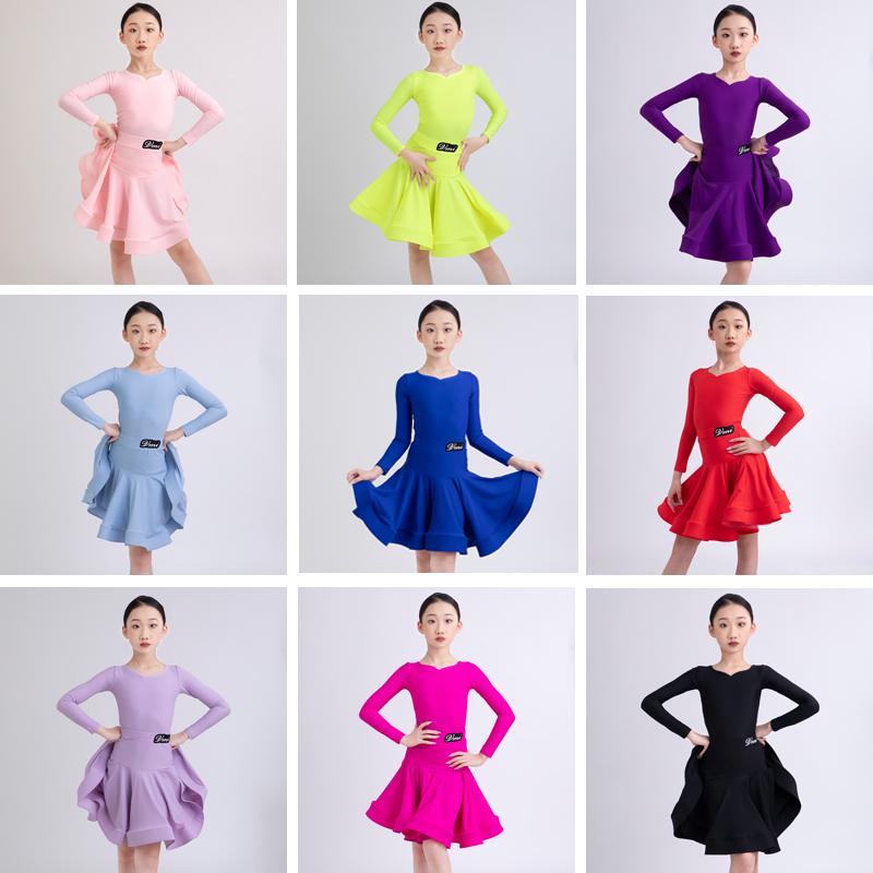 ・対象年齢: 3歳、4歳、5歳、6歳、7歳、8歳、9歳、10歳、11歳、12歳、13歳、14歳・素材: スパンデックス・スタイル: シンプル・性別: 女性・カラー展開: ローズレッド、ライトブルー、ディープパープル、ライトパープル、レッド、...