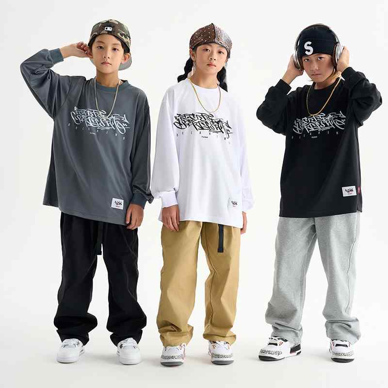 ・スタイル: ・ダンスタイプ: ストリートダンス・生地: ポリエステル・主な素材: ポリエステル・対象年齢: 6歳〜14歳以上・ネックライン: クルーネック・対象性別: 男女兼用・参考身長: 120cm、130cm、140cm、150cm、...