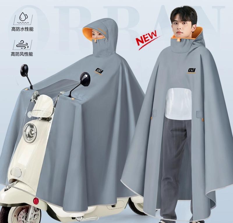 ・カテゴリ: 電動自転車用レインコート、レインポンチョ・スタイル: オートバイ用ポンチョ・対象: ユニバーサル・: 厳選された仕上がり・厚み: 中厚・素材: ポリエステル繊維・対象人数: 1人、2人・機能: 防水・適用シーン: サイクリング...