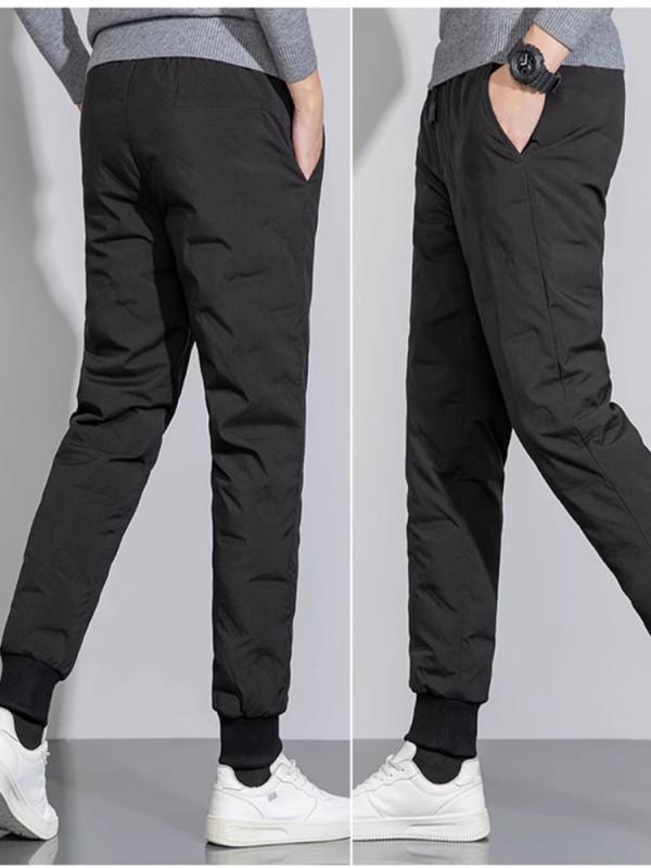 ・フィット: スリム・ウエスト: ドローコード・パンツ丈: フルレングス・サイズ展開: L, XL, 2XL, 3XL, 4XL・スタイル: ビジネスカジュアル・対象: 青年・シーン: 通勤・素材: ポリエステル・ダウン含有量: 95%以上...