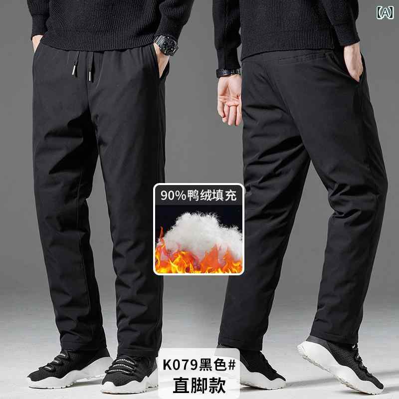 ・版型: ストレート・: マルチポケット・丈: ロング・サイズ展開: M, L, XL, 2XL, 3XL, 4XL, 5XL・スタイル: ファッション都市、ベーシック、カジュアル・対象: 中年・シーン: カジュアル・素材成分: ポリエステ...