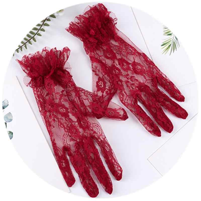 ・カラー展開: レッド、ピンク、ブラック、ワインレッド、スカイブルー、オフホワイト、ピュアホワイト・スタイル: ショートグローブ