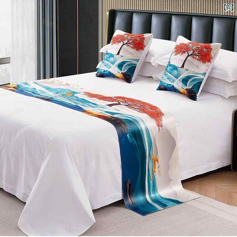 ・サイズ展開: ベッドスロー 50x160cm (1mベッド用), ベッドスロー 50x180cm (1.2mベッド用), ベッドスロー 50x210cm (1.5mベッド用), ベッドスロー 50x240cm (1.8mベッド用), ベッ...