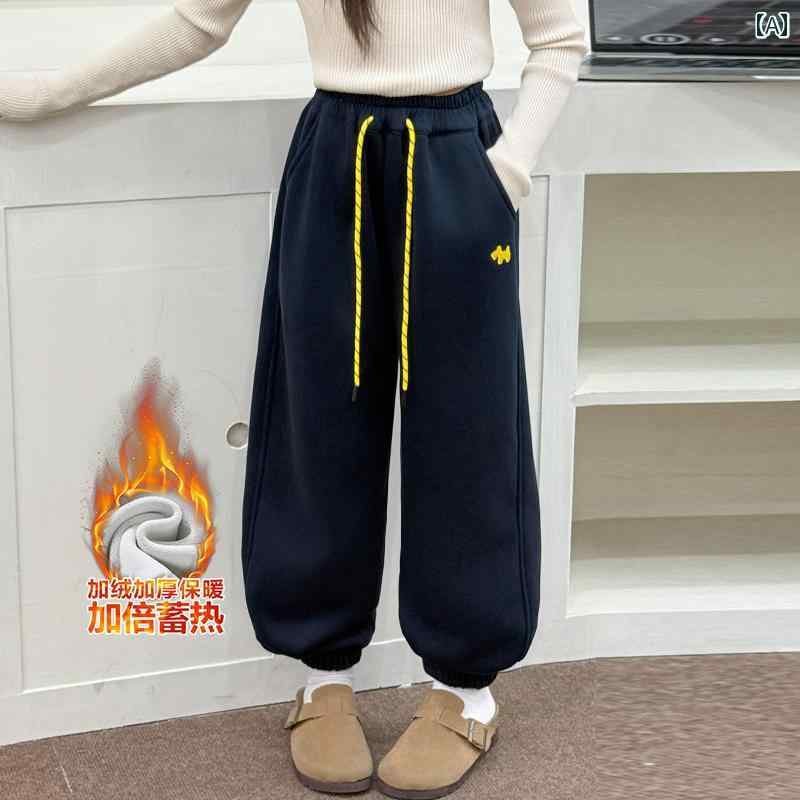 ・スタイル: トレンド・パンツタイプ: カジュアルスウェットパンツ・ウエスト: ハイウエスト・柔らかさ: 非常に柔らかい・丈: ロング・生地: 綿・適用シーズン: 秋冬・性別: 女性・カラー展開: ローズピンク、ベージュ、グレー、クリームイ...