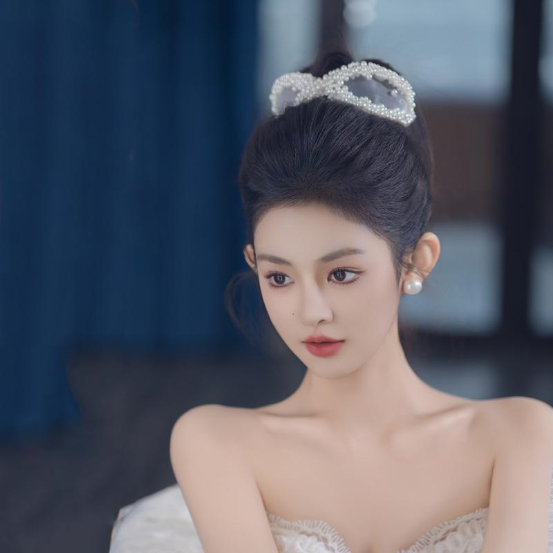 ・スタイル: 日韓風・ヘアアクセサリーカテゴリ: ヘアバンド・カラー: ホワイト